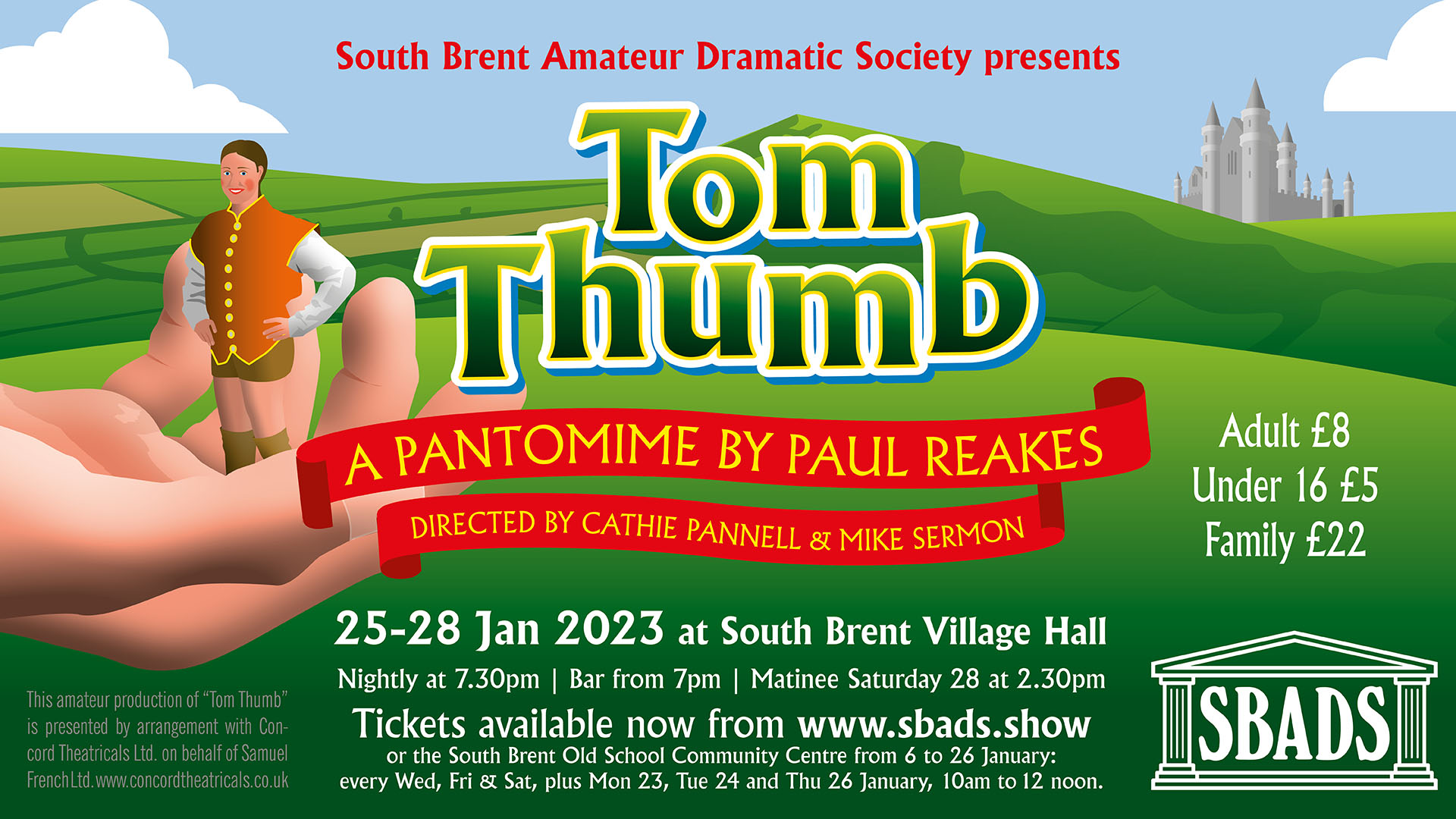 ‘Tom Thumb’ posters | SBADS